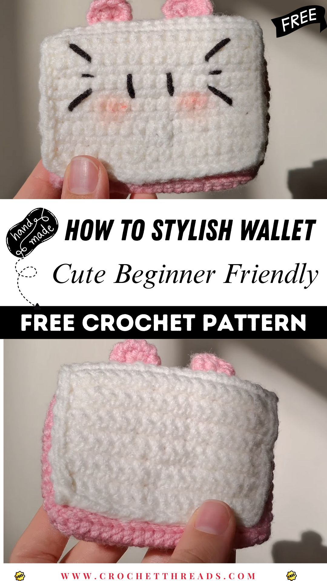Crochet Wallet Dompet Merenda Patterns