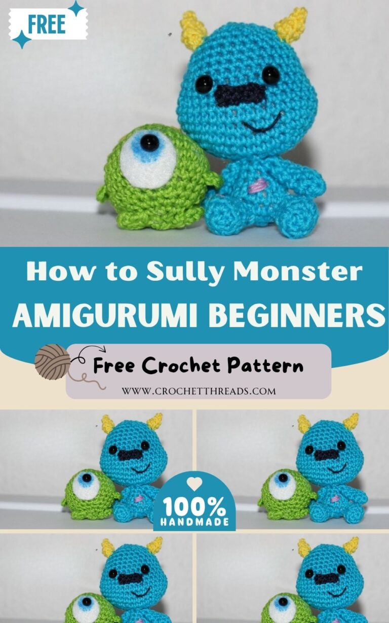 Crochet Sulley & Sullivan Pattern