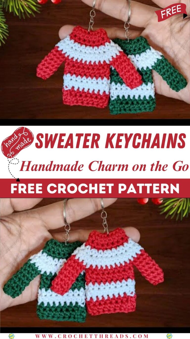 Crochet Christmas Keychain Patterns