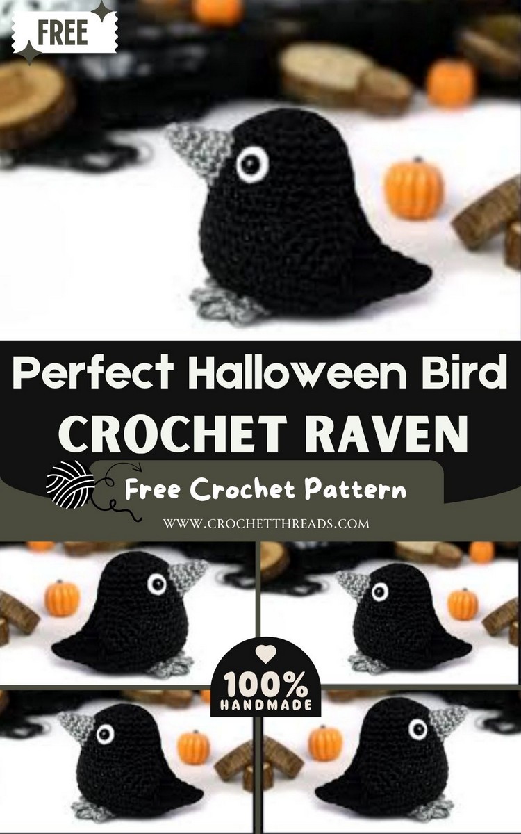 Crochet Raven Patterns for Bird Lovers
