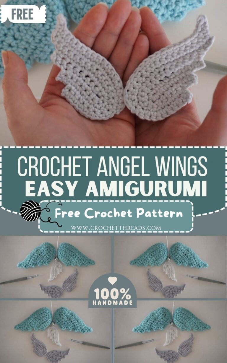 Crochet Angel Wings Amigurumi