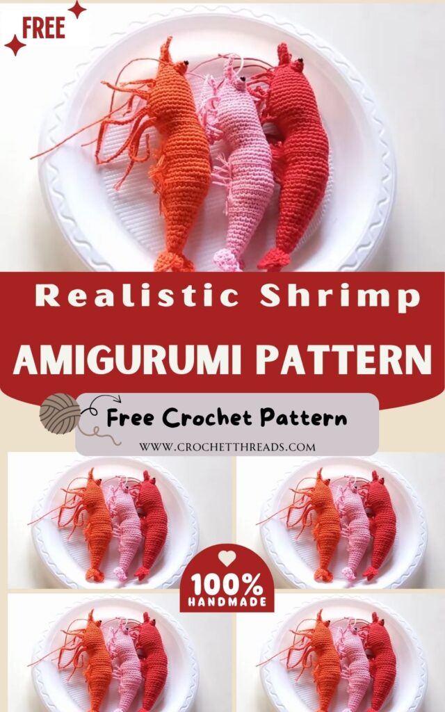 Crochet Lobster & Shrimp