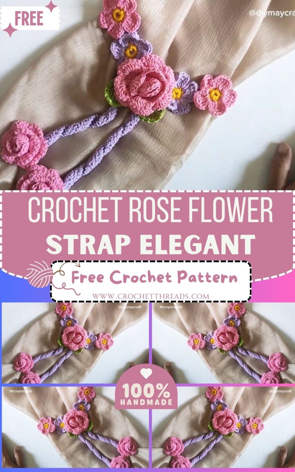 Crochet Flower Curtains for Beginners