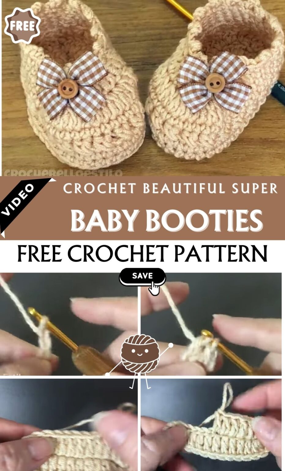 Crochet Little Booties Patterns