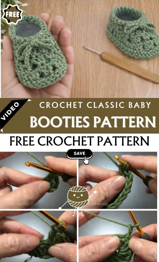 Crochet Little Booties Patterns