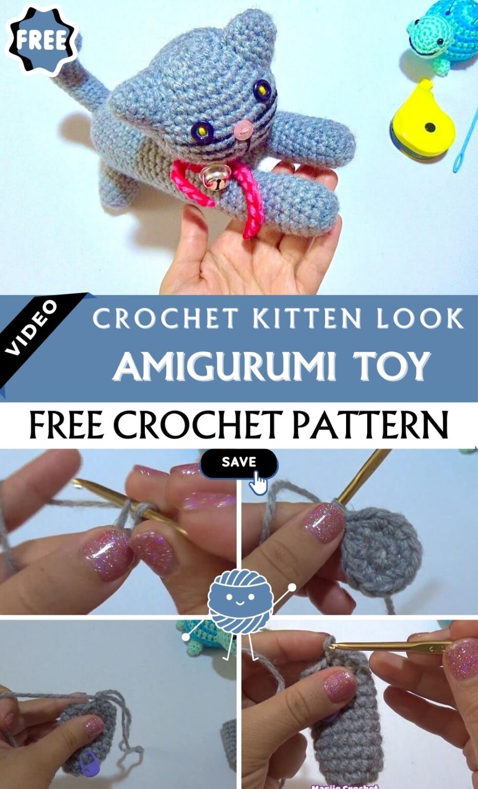 Crochet Kitten Amigurumi Patterns