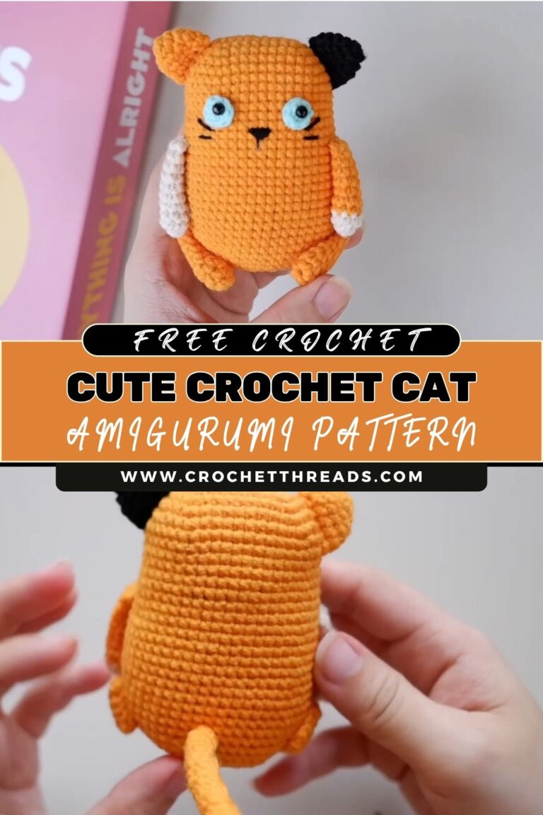 Crochet Cat Amigurumi Pattern